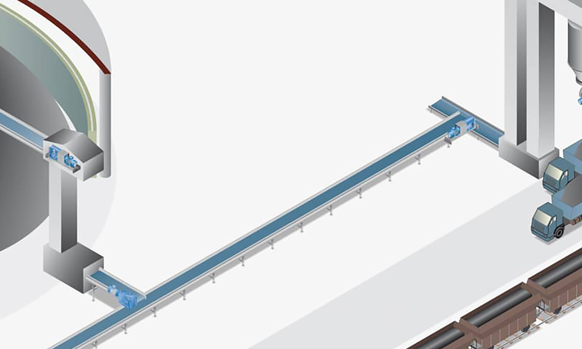 NORD drive solutions for bulk goods conveying | NORD